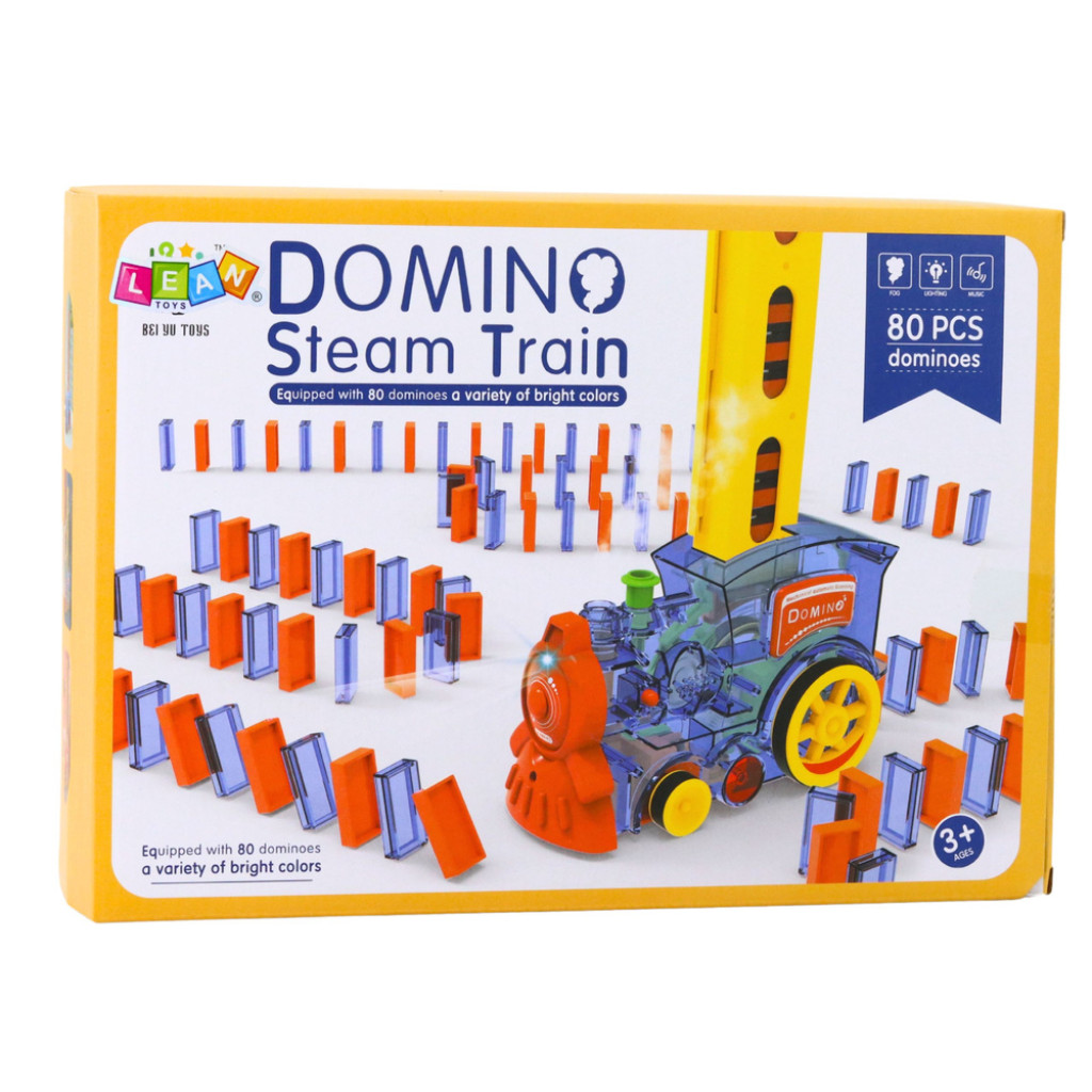 Elektrinis lokomotyvas domino kaladėlės - 25160 | Pirktukas™