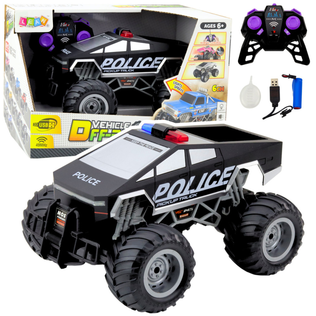 Remote-controlled police SUV - 22690 | Pirktukas™