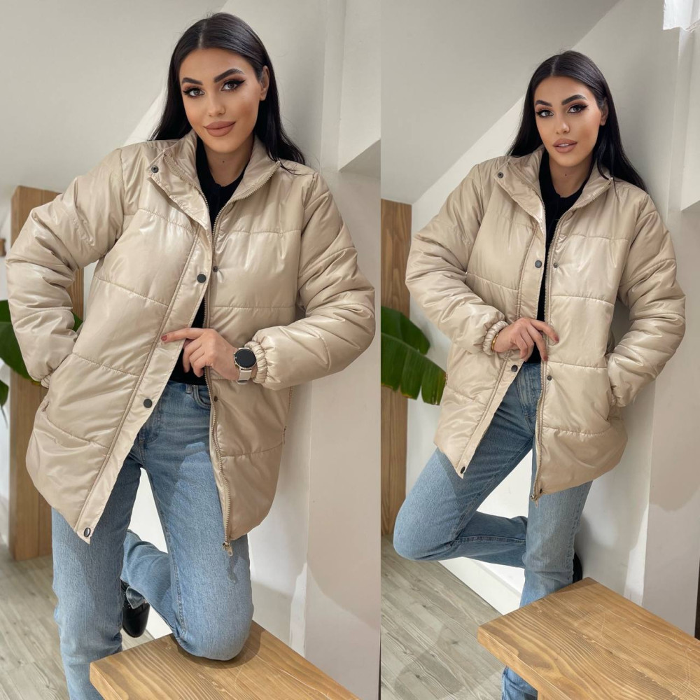 Stilinga moteriška rusva striukė Gebor | Pirktukas™